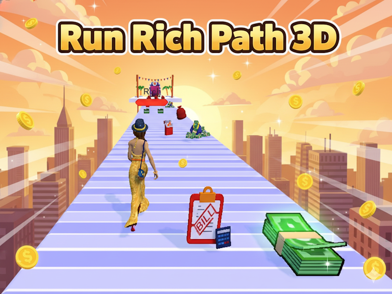 Run Rich Path 3D 🕹️ Mängi veebis SGameS-is