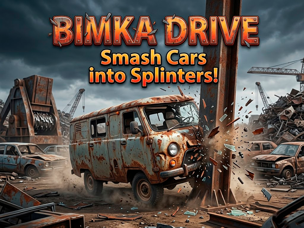 Bimka Drive - Smash Cars into Splinters! 🕹️ Mängi veebis SGameS-is