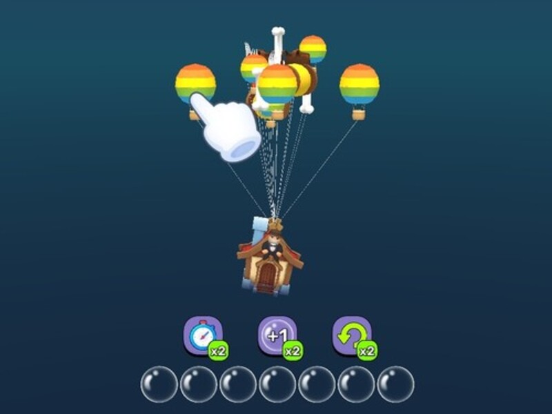 Merge 3d Match 3 Balloons 🕹️ Mängi veebis SGameS-is