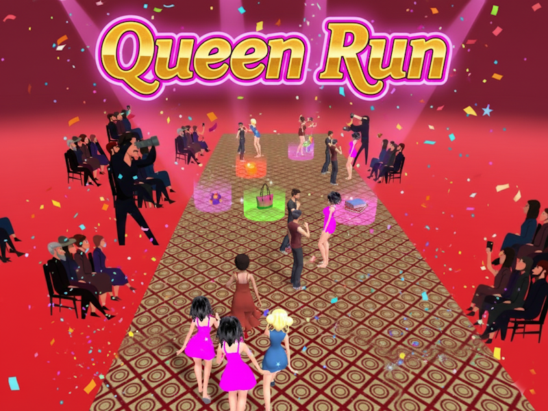 Queen Run 🕹️ Mängi veebis SGameS-is