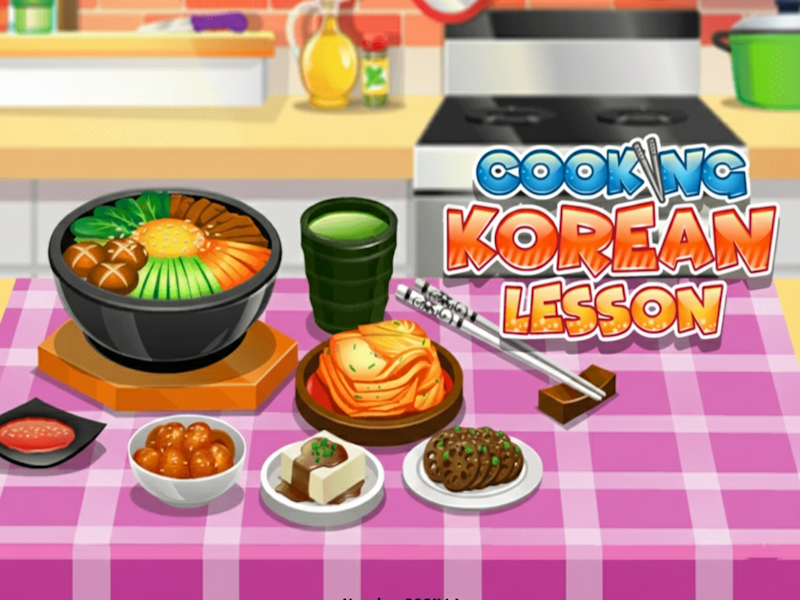 Cooking Korean Lessons 🕹️ Mängi veebis SGameS-is