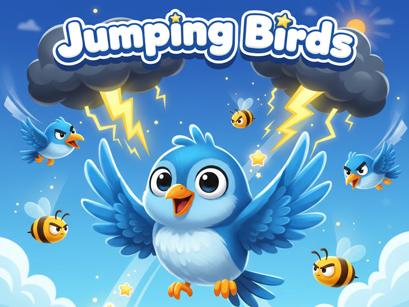 Jumping Birds 🕹️ Mängi veebis SGameS-is