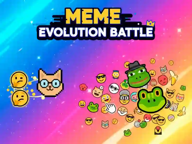 Meme Evolution Battle 🕹️ Mängi veebis SGameS-is