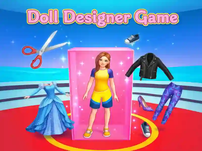 Doll Designer Game 🕹️ Mängi veebis SGameS-is