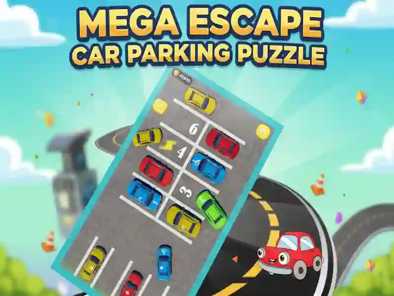 Mega Escape auto parkimise pusle 🕹️ Mängige võrgus Sgamesis