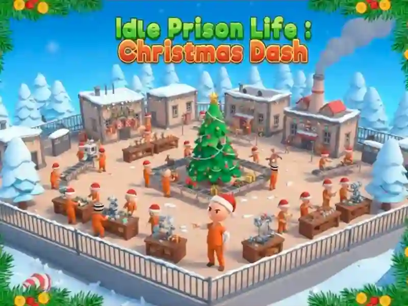 Idle Prison Life Christmas Dash 🕹️ Mängi veebis SGameS-is